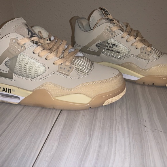 Jordan | Shoes | Jordan Retro 4 Off White Sail W | Poshmark